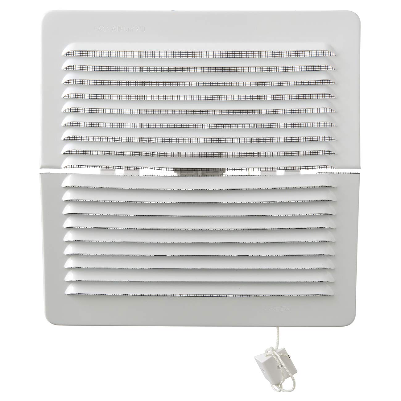 La Ventilazione LADFR2323AB Griglia di ventilazione quadrata pieghevole ...