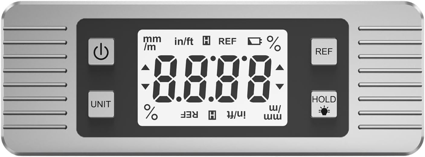 Angulómetro digital | Angulómetro magnético multifunción, transportador ...