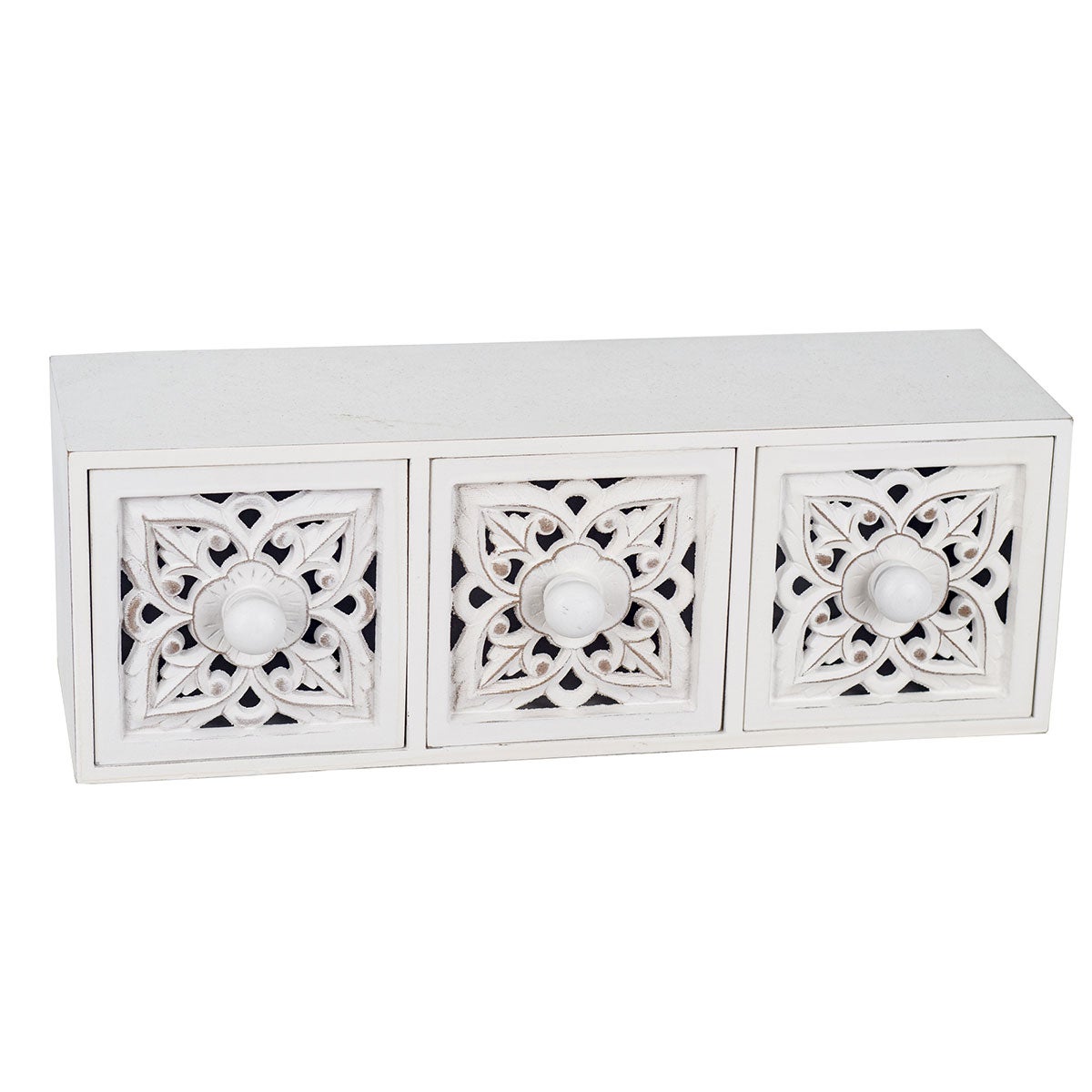 Signes Grimalt By SIGRIS - Joyero 3 cajones Blanco de Mdf | Joyero Caja ...