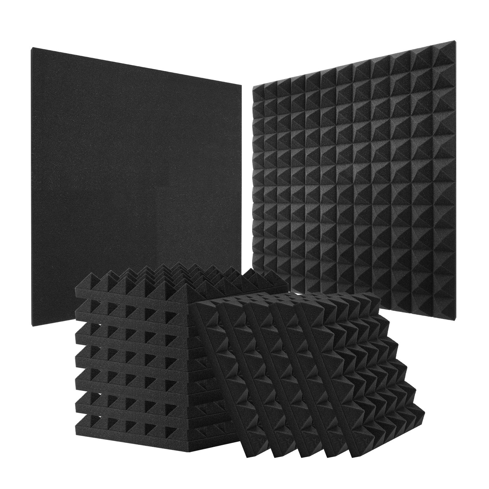 Paneles Acústicos,Pack de VEVOR 36,30,5 x 30,5 x 5,1 cm,Paneles ...