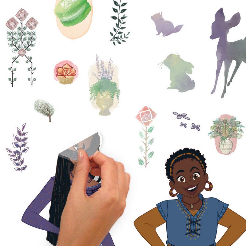 Stickers repositionnables Disney Wish Asha et ses amis | Leroy Merlin