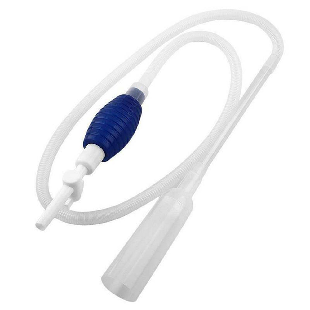 Acquario Siphon Gravel pulizia acquario Vacuum Hand Pump Water Changer ...