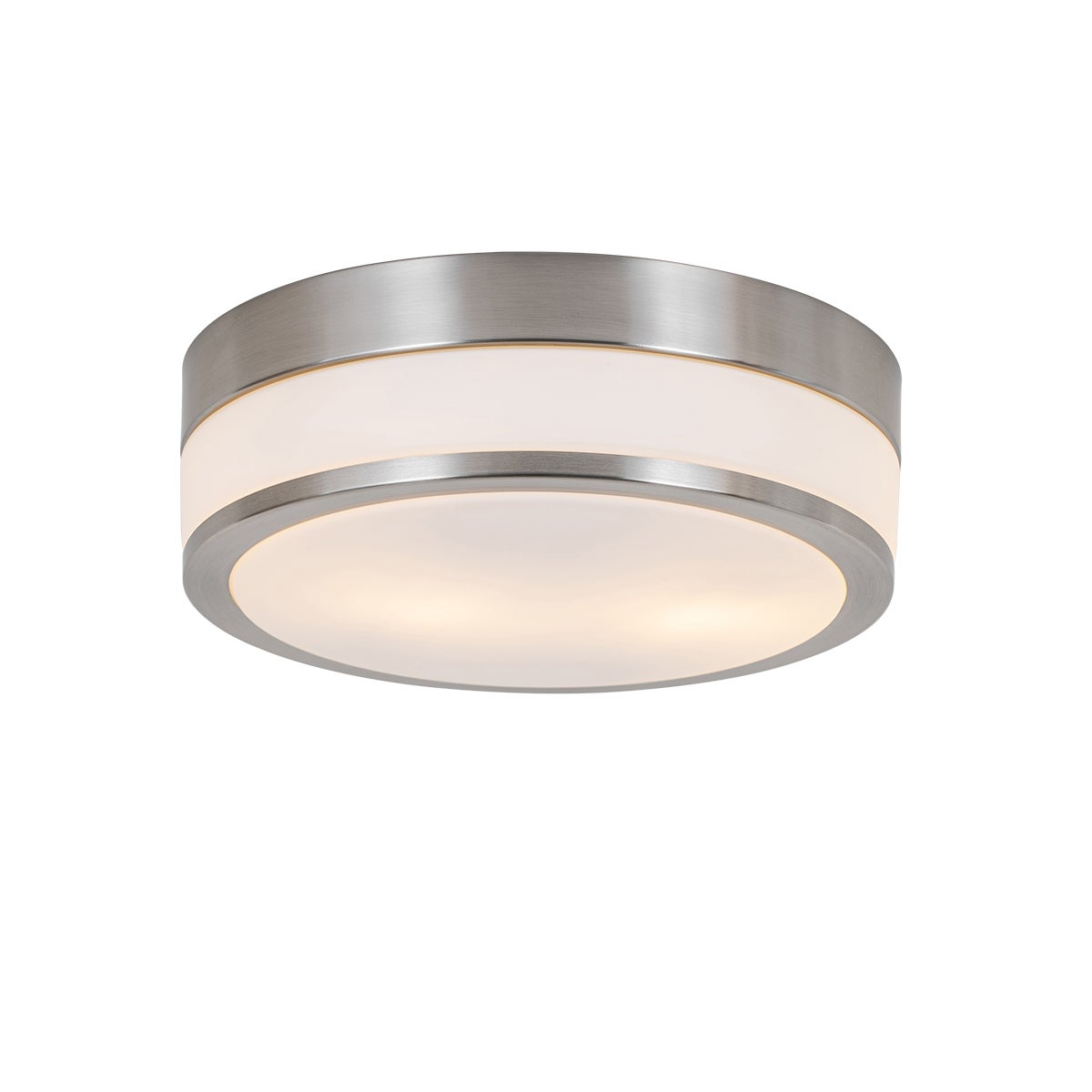 Qazqa moderne plafonnier - Flavi - acier, rond, max. 15w, e27, à 2 ...