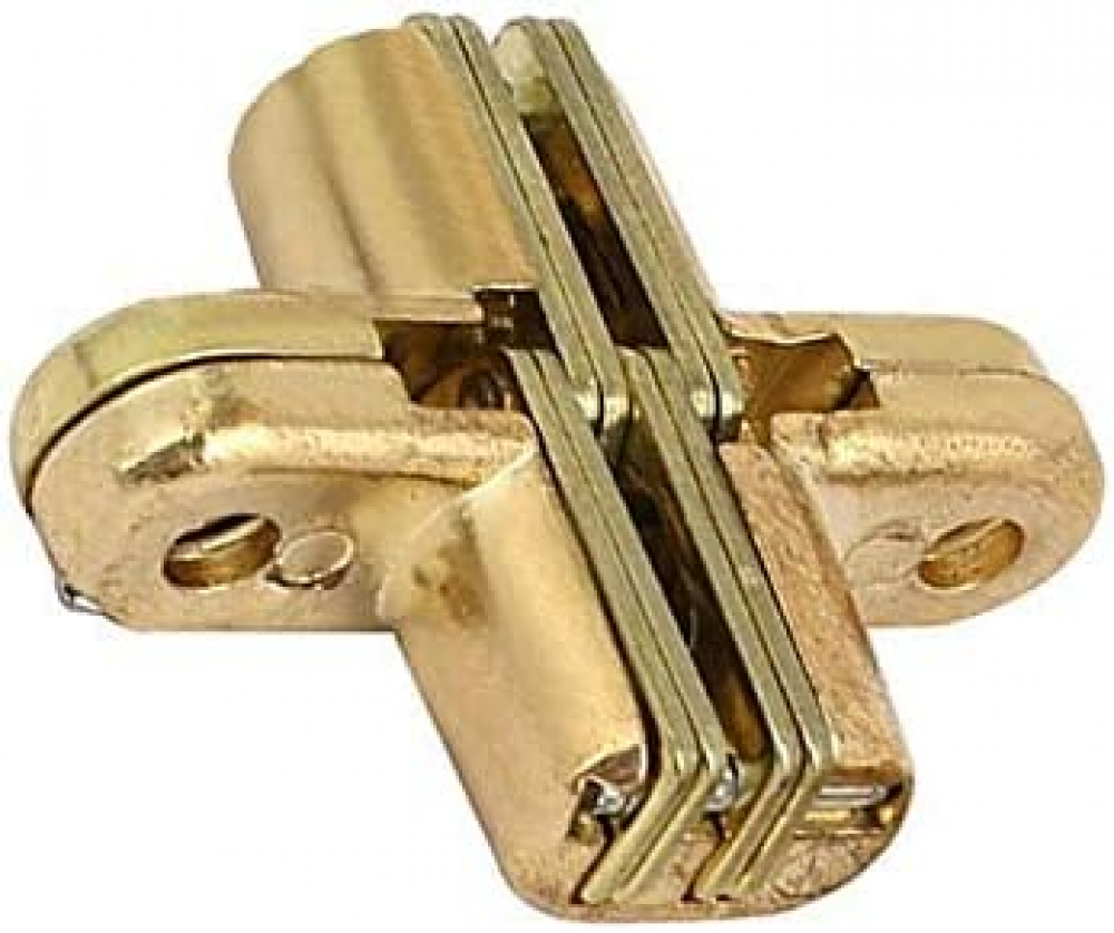 Charnière cachée, 1 charnière invisible 180 degrés en alliage de zinc ...