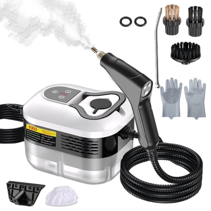 Nettoyeur vapeur haute pression 2500W – Réservoir 1200ml, 6 réglages ...