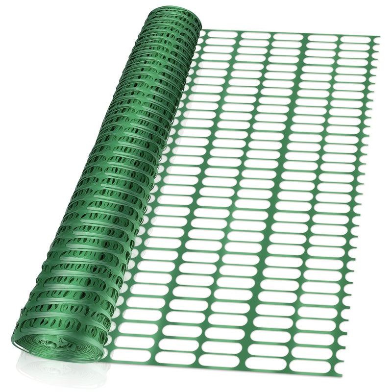 Filet de sécurité 1x30m Vert - Clôture de chantier, Clôture de chantier ...