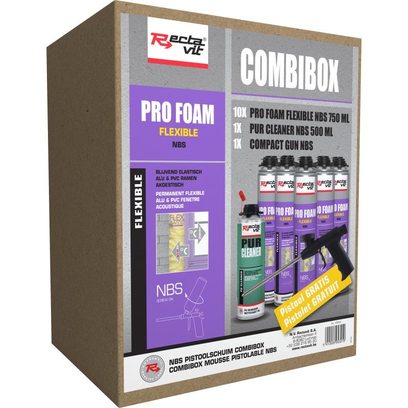 Pro foam flexible combibox - Espuma PU - Rectavit | Leroy Merlin