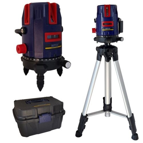 LIVELLA LASER TRACCIATORE AUTOLIVELLANTE 360º ROTAZIONE BOLLA DIGITALE ...