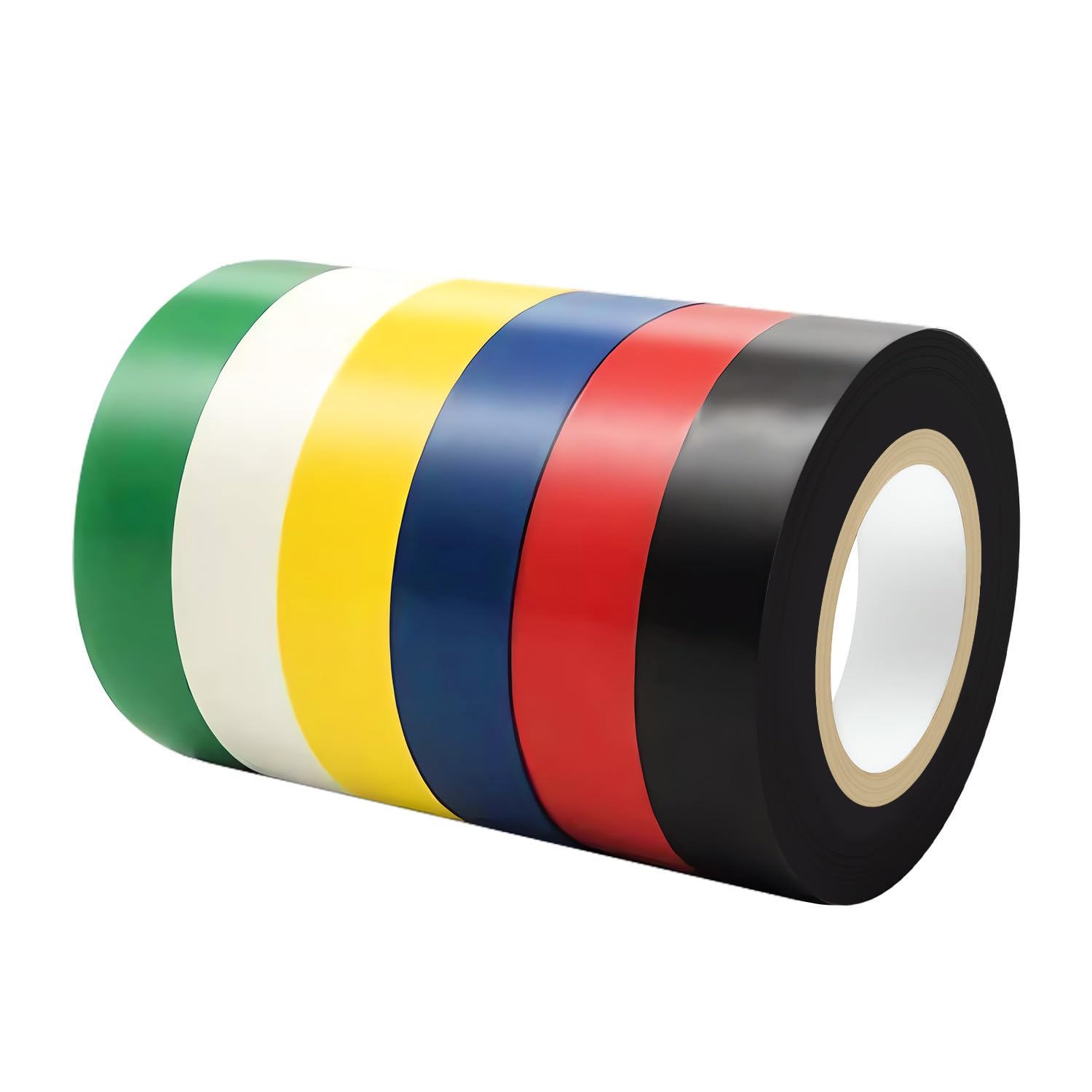 Ruban Électrique Coloré (6 Rouleaux) | Ininflammable, Étanche ...
