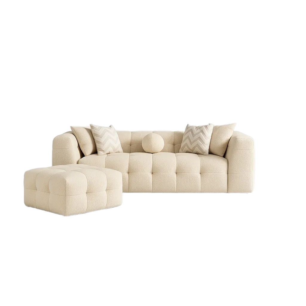 Canapé LUNA + Pouf | Leroy Merlin