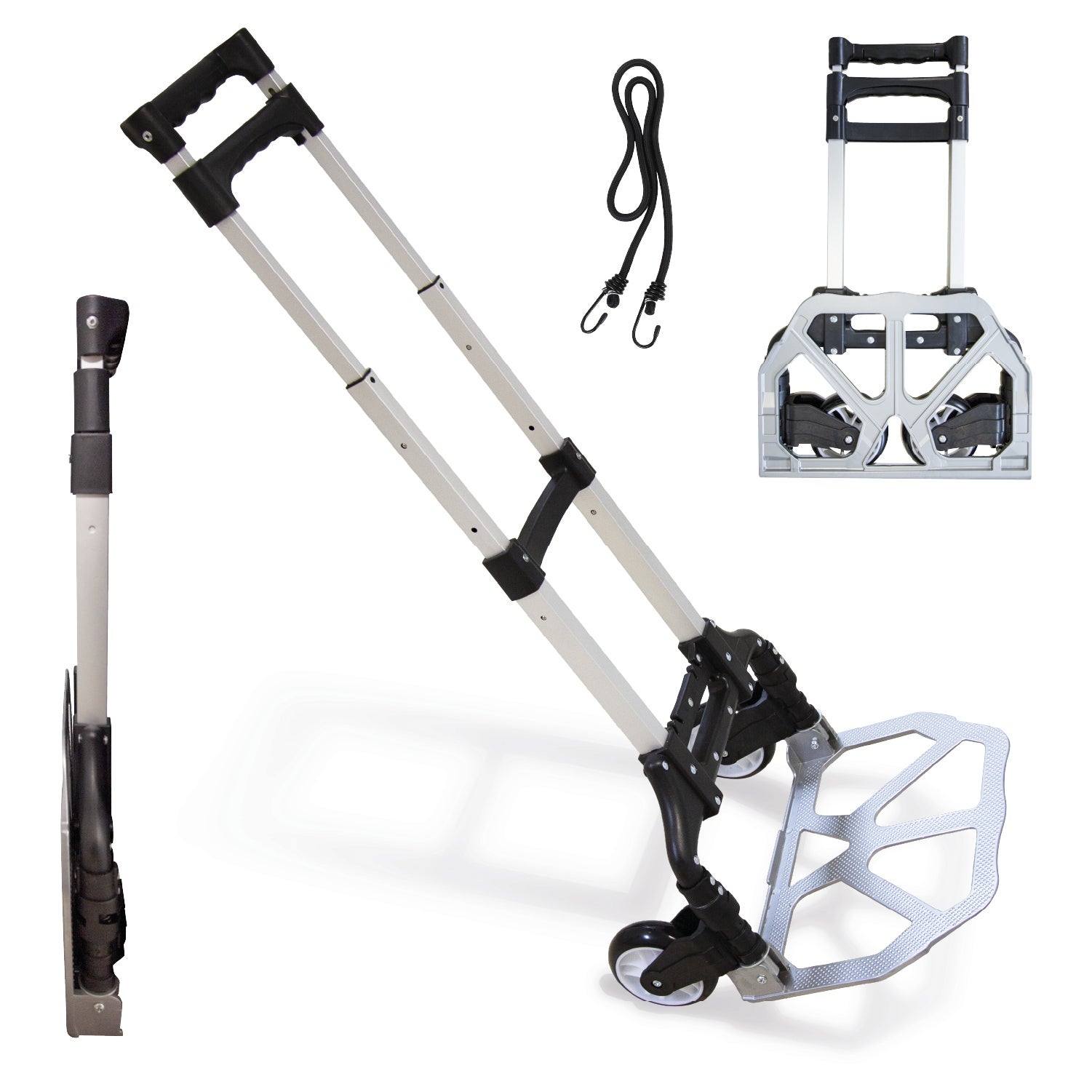 Diable Compact Pliable en Aluminium & Acier - Léger & Facilement ...