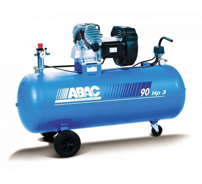 Abac - Compresseur à piston lubrifié 3CV 230V Mono 10 bar 90L Direct ...