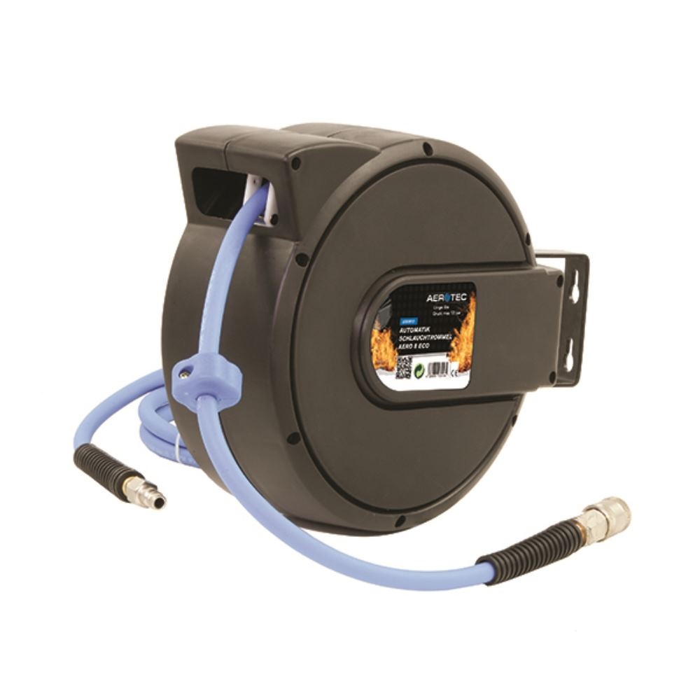 Aerotec 8m enrouleur automatique de tuyau d'air comprimé Aero 8 ECO | Leroy Merlin