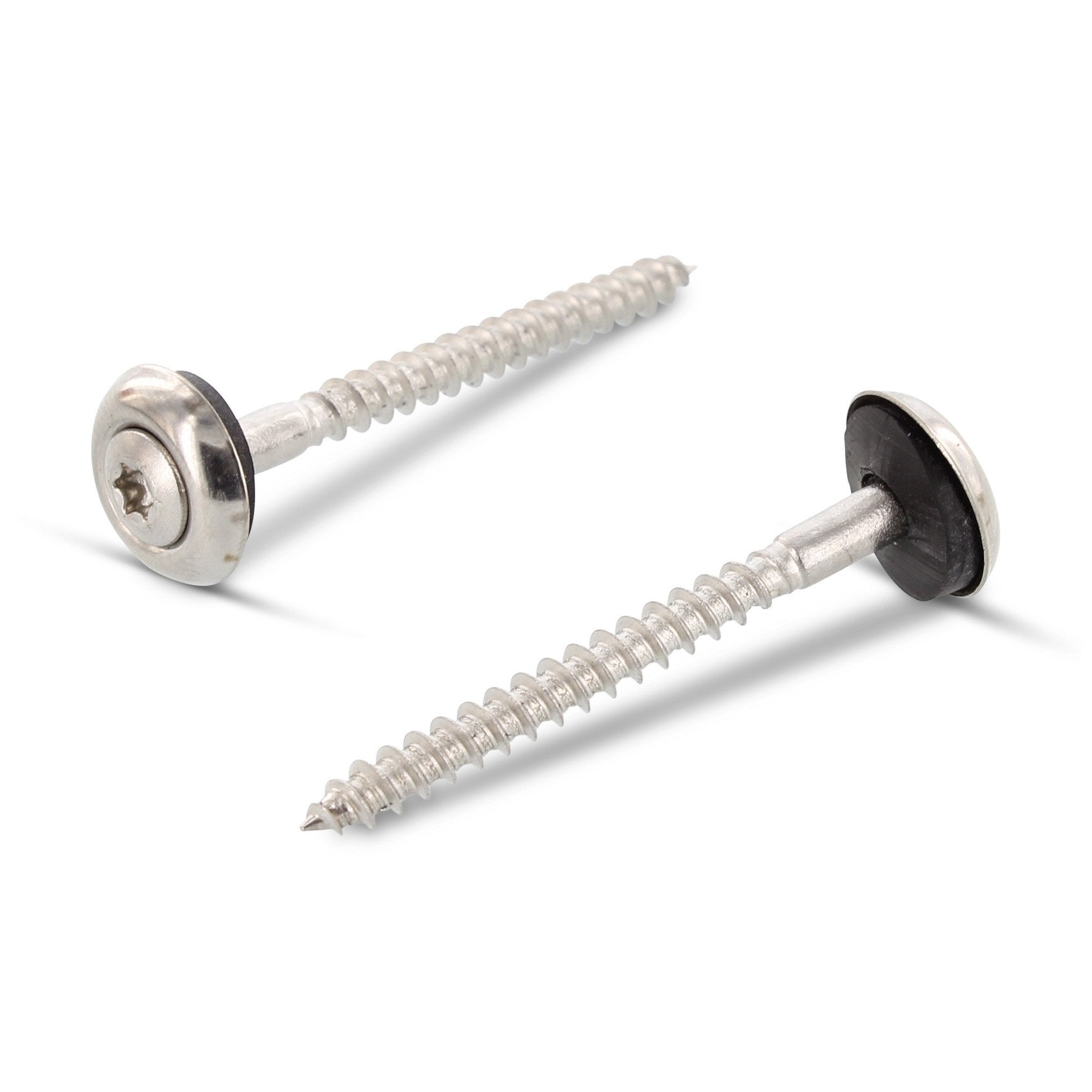 Vis pour faitage Tête fraisée bombée TFB TORX T20 Inox A2 Rondelle d ...