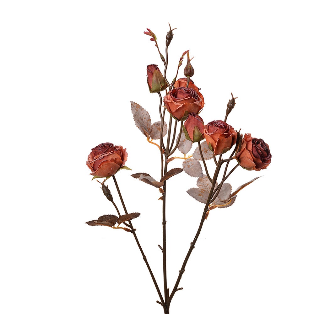 Clayre & Eef Fleur artificielle 73 cm Orange | Leroy Merlin