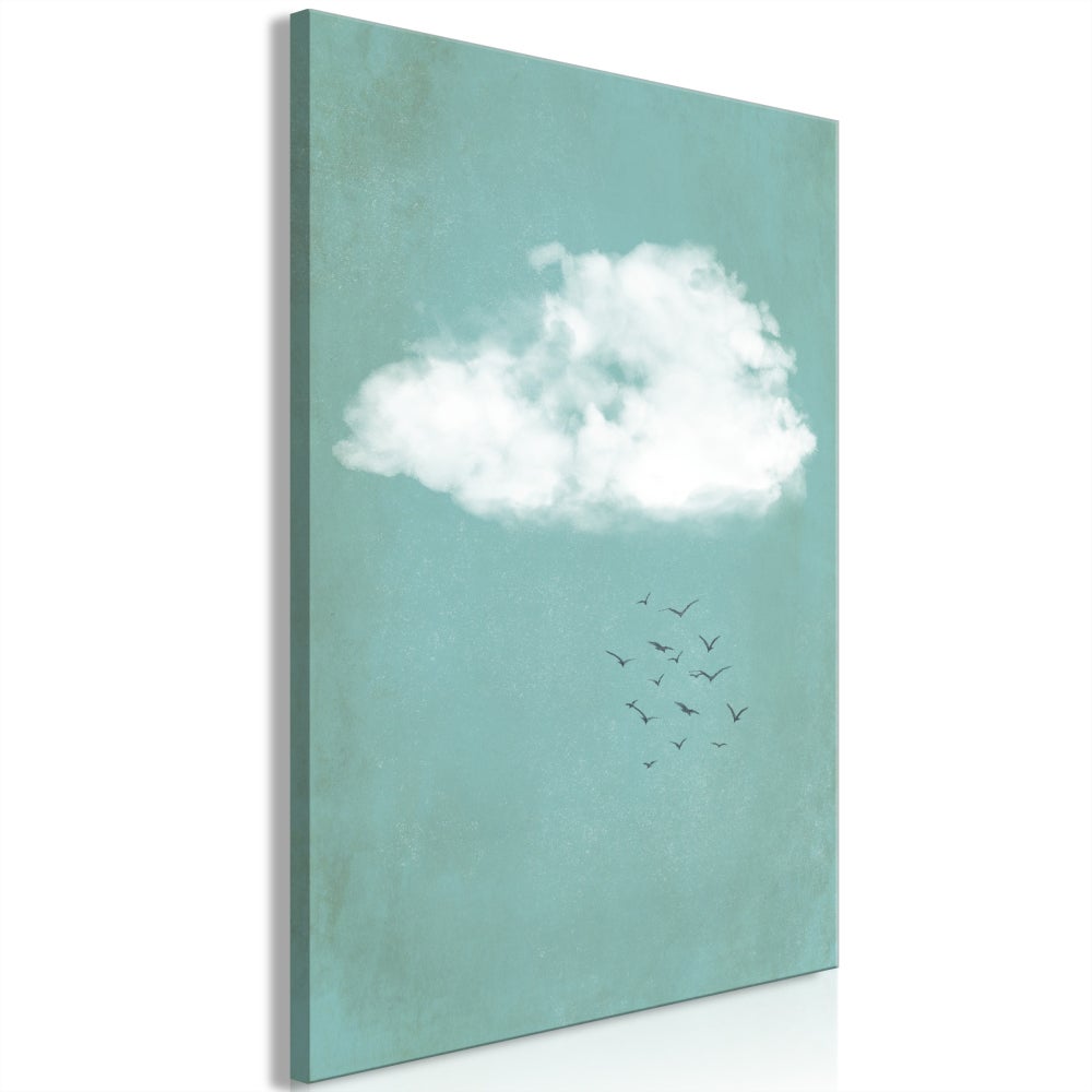 Tableau - Cumulus and Birds (1 Part) Vertical 60 x 40 cm Artgeist ...