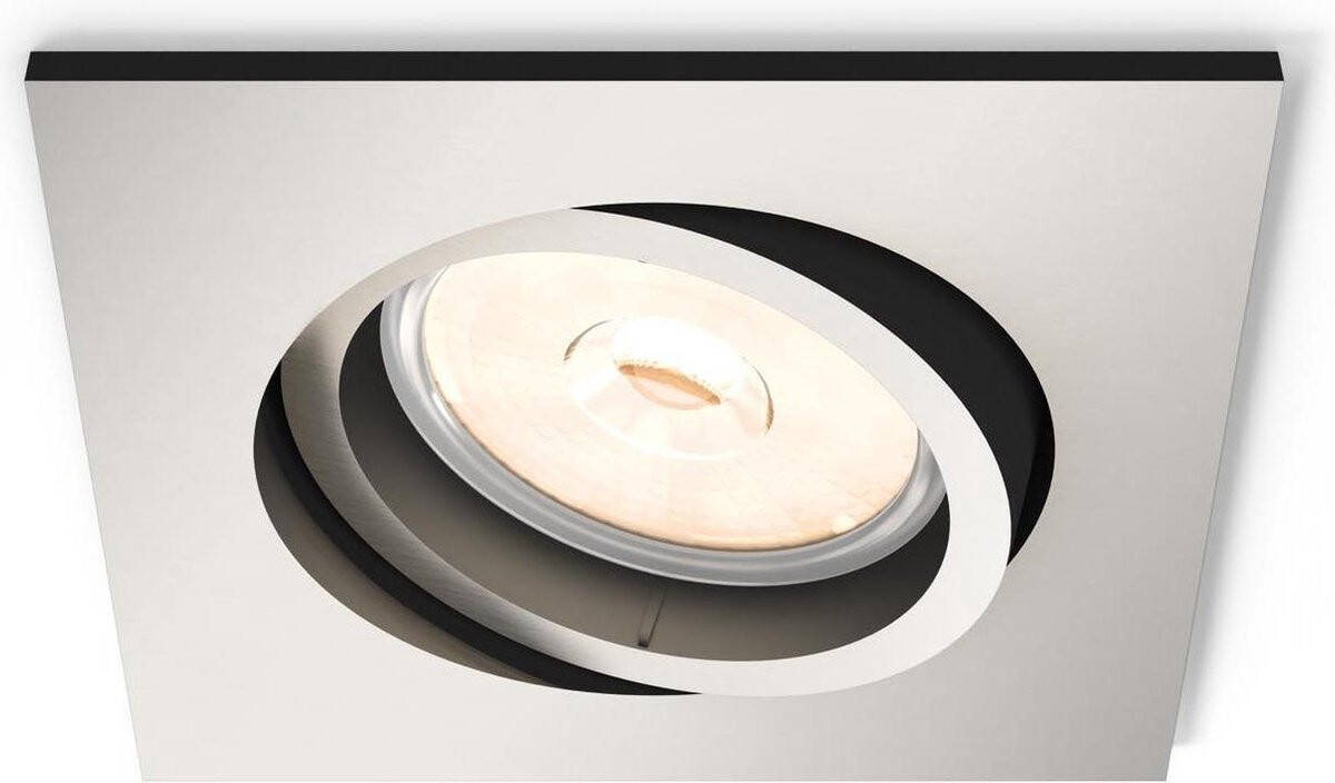 Foco Downlight Cuadrado PHILIPS Donegal Corte Ø70 mm | Leroy Merlin