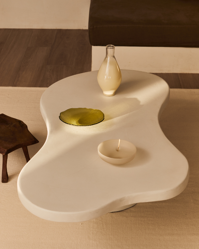 BY MARLOT BAUS Table basse du microciment HANNUN | Leroy Merlin