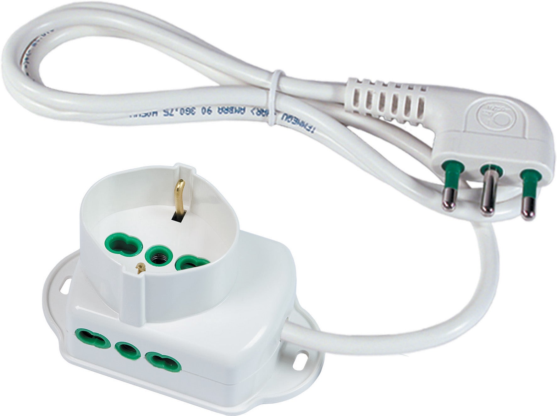 FME 42.105 BASE MULTI 2P BIP+1BIP/SCHUKO TRIAX | Leroy Merlin