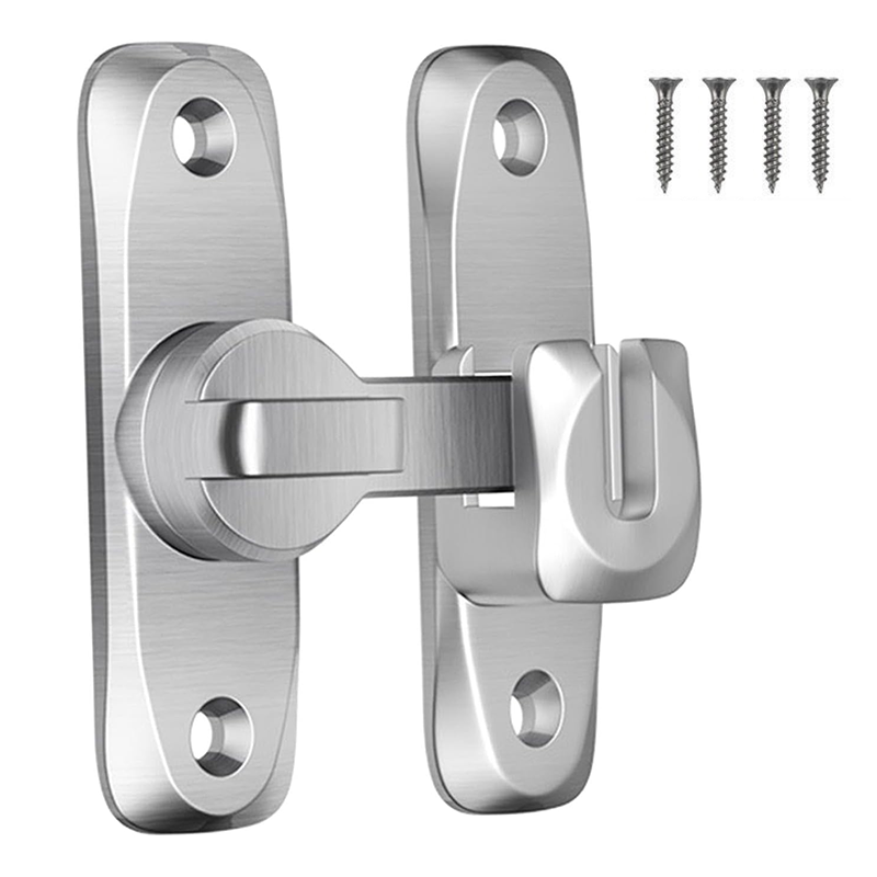 Serrure de porte coulissante, serrure à crochet pour porte inclinable à ...