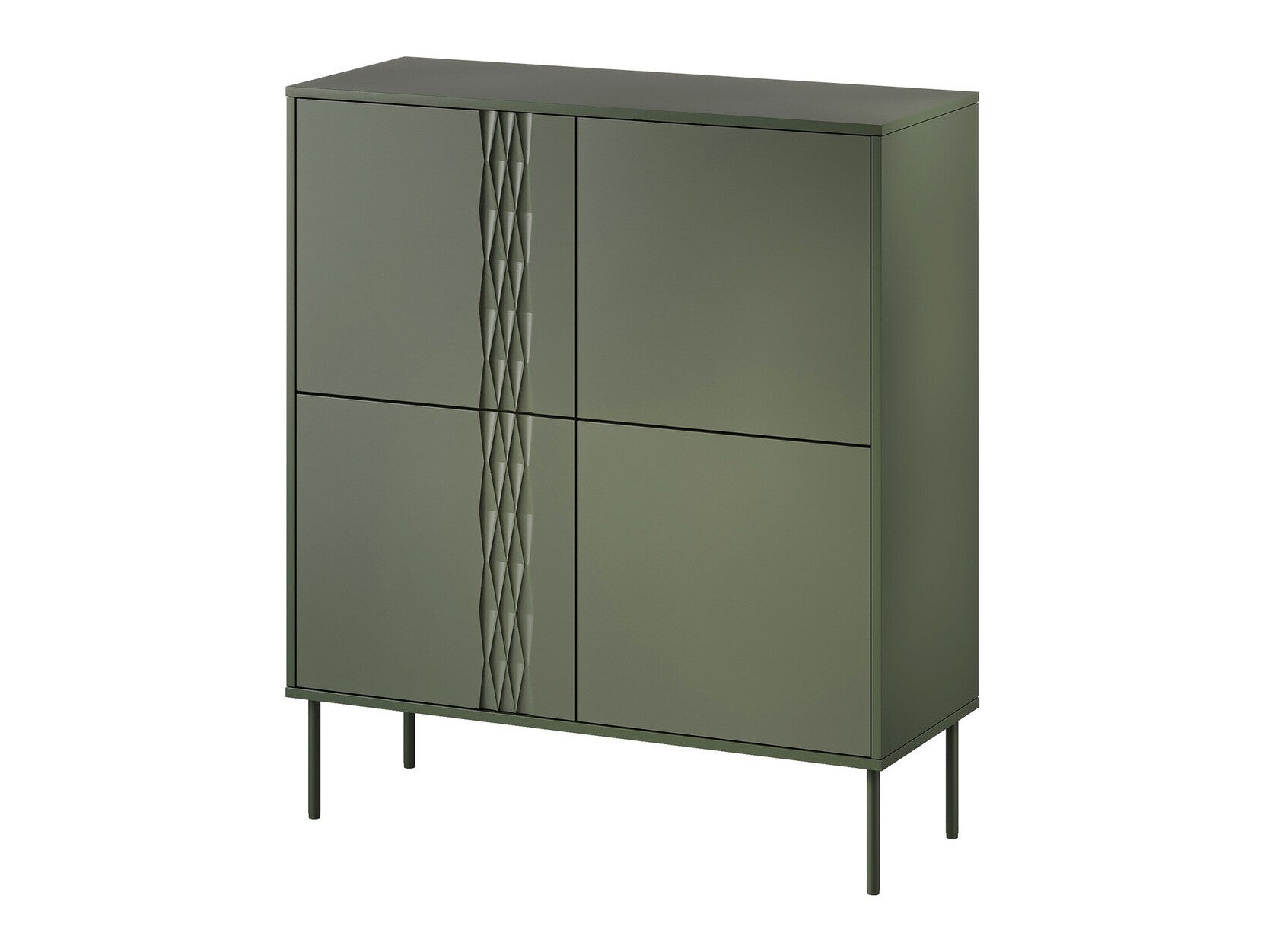 Buffet Tolete 101, Vert, 110x100x40cm, Stratifié | Leroy Merlin