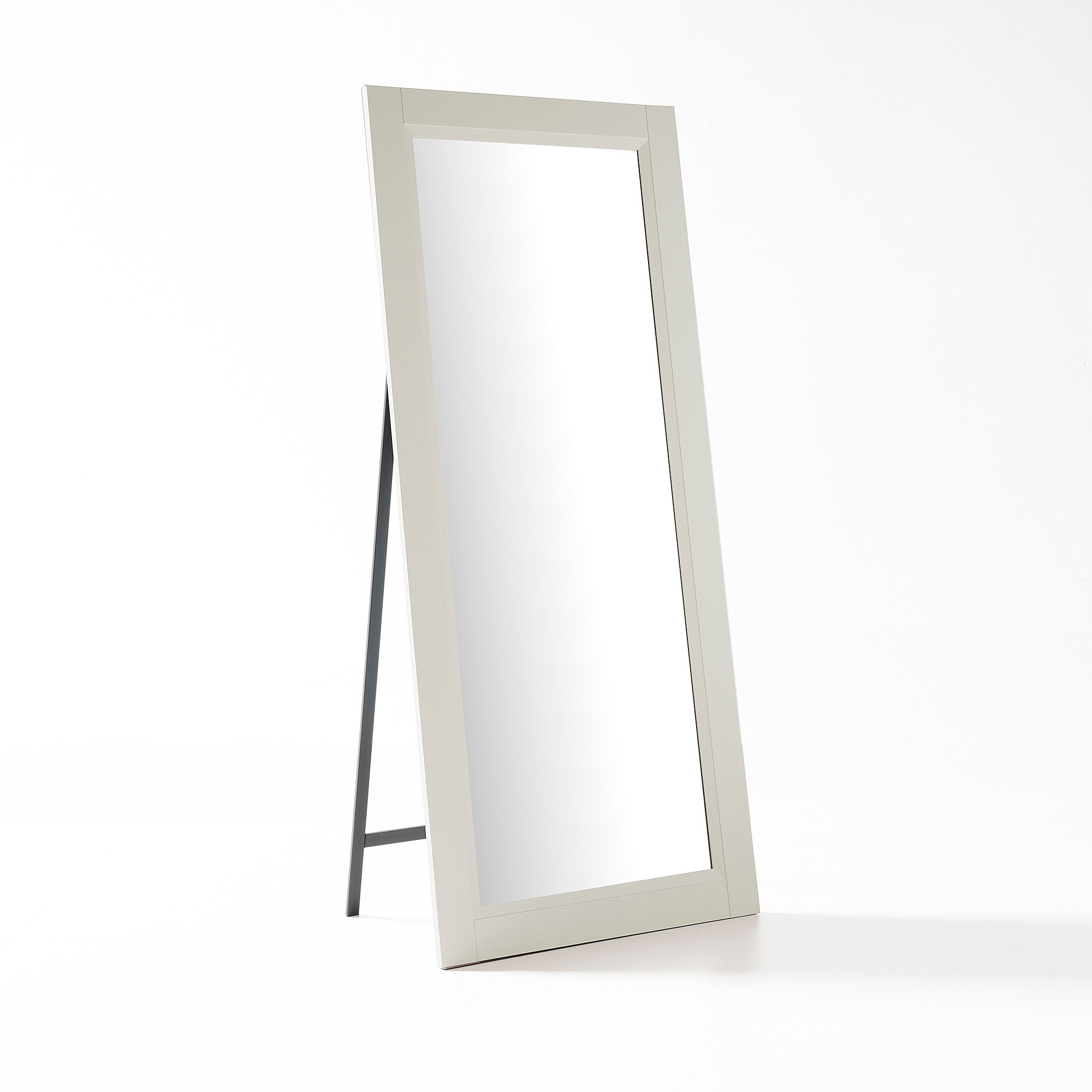 ARHome, Miroir de sol avec support Classic, 180 x 78, Ivoire, Made in ...