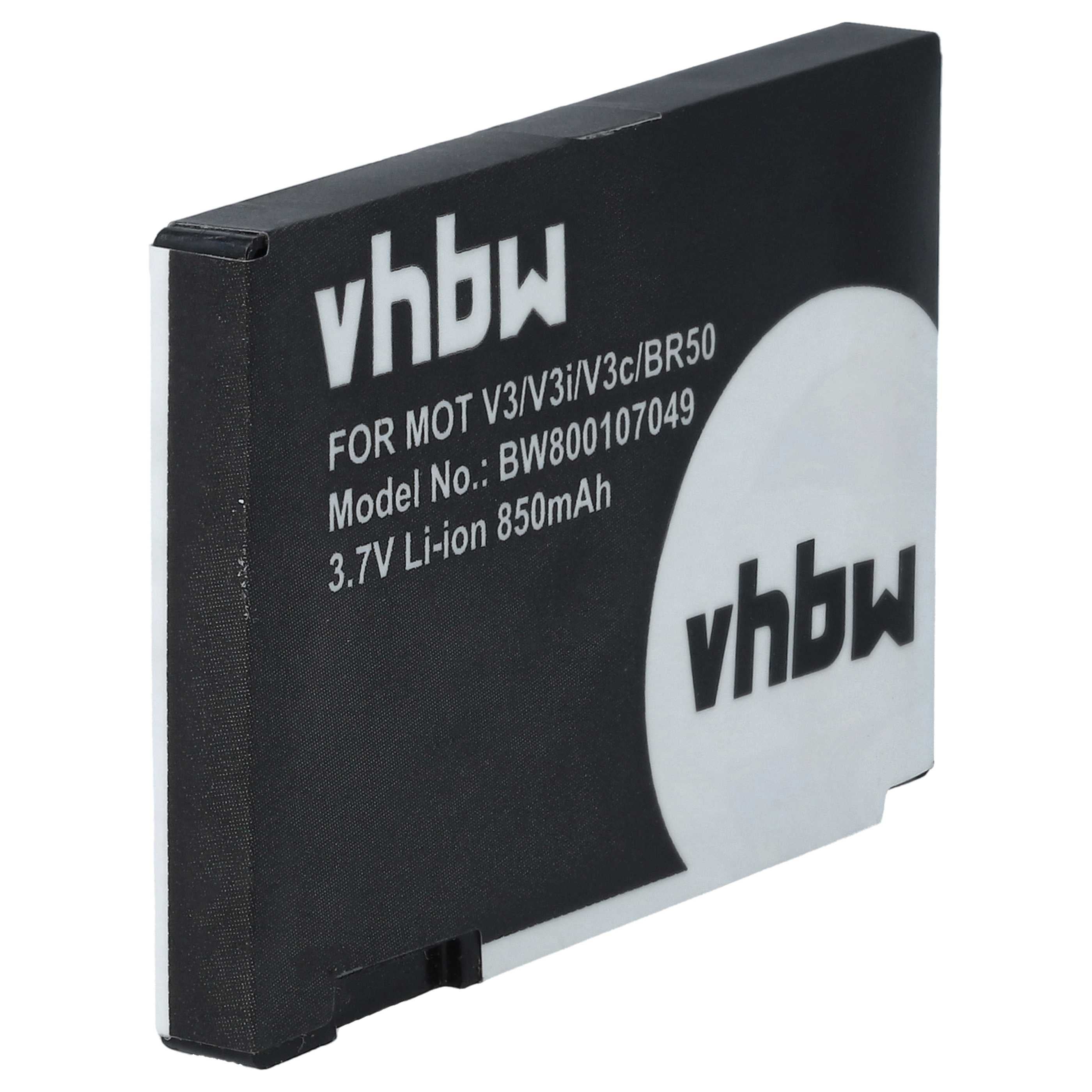 Vhbw Batterie compatible avec Motorola Razr V3T, V3Z, V3c, V3m, V3E ...