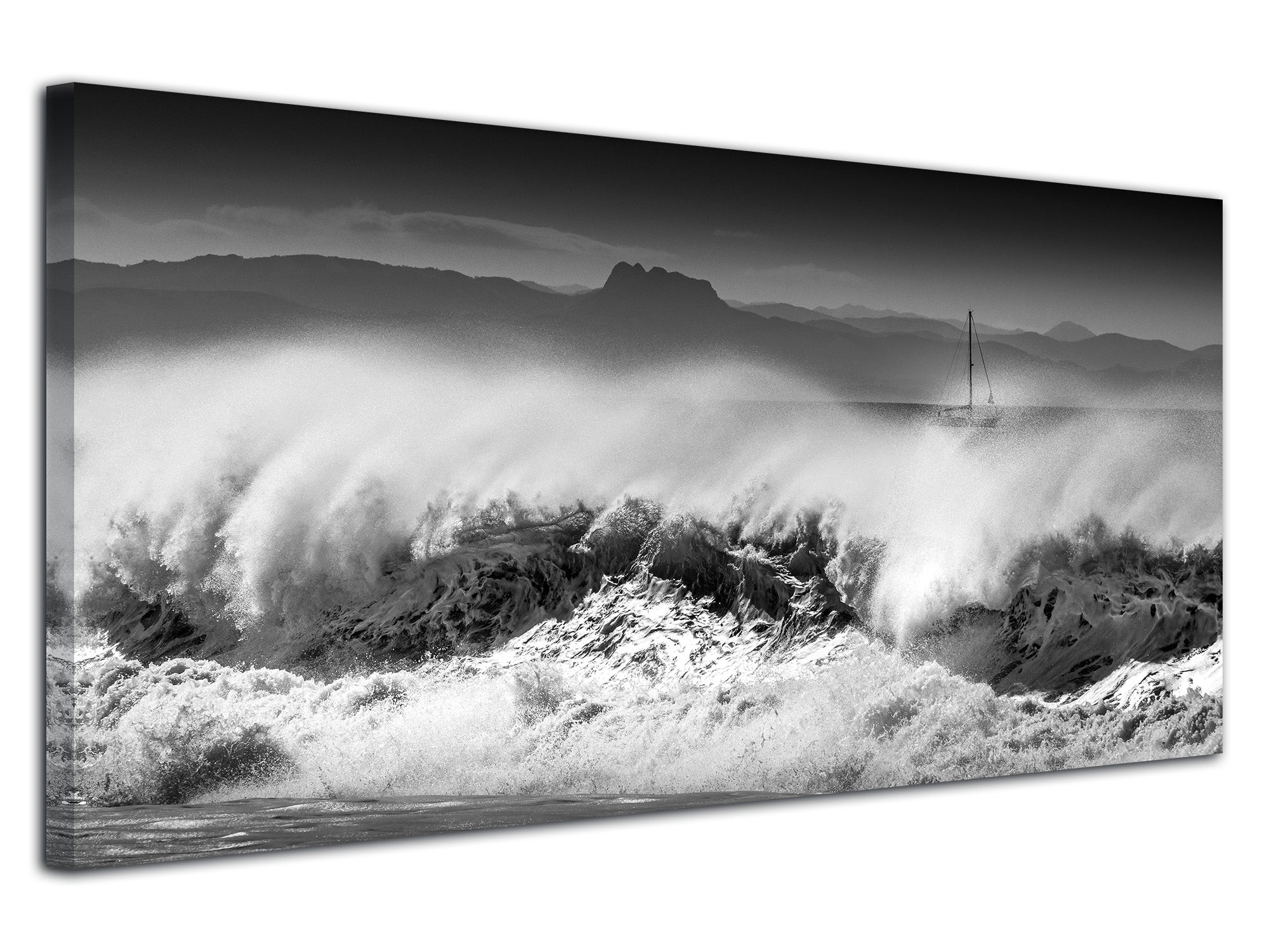 DECLINA, Tableau toile imprimée Paysage, Tableau toile Landes, 100x50 ...