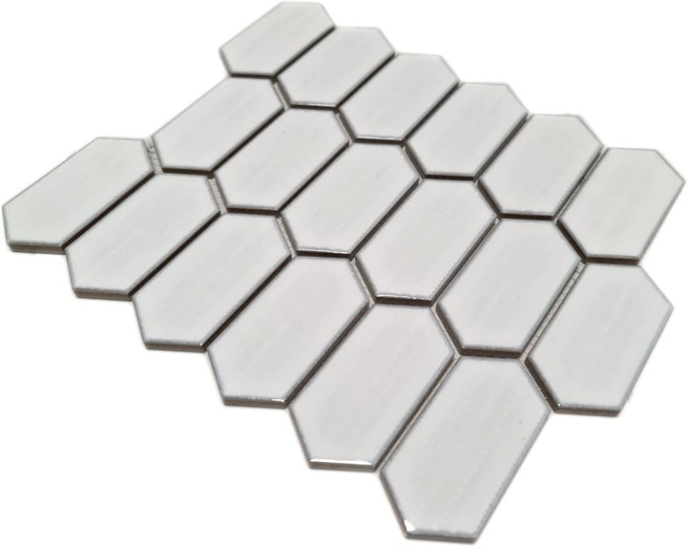 Mosaïque hexagonale CG CH471 blanc cassé | Leroy Merlin