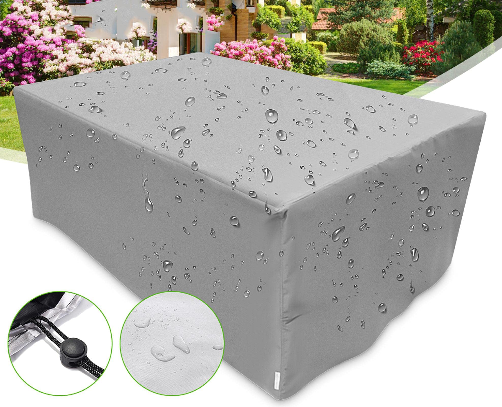 Housse Salon De Jardin, Oxford Housse De Protection De Jardin ...