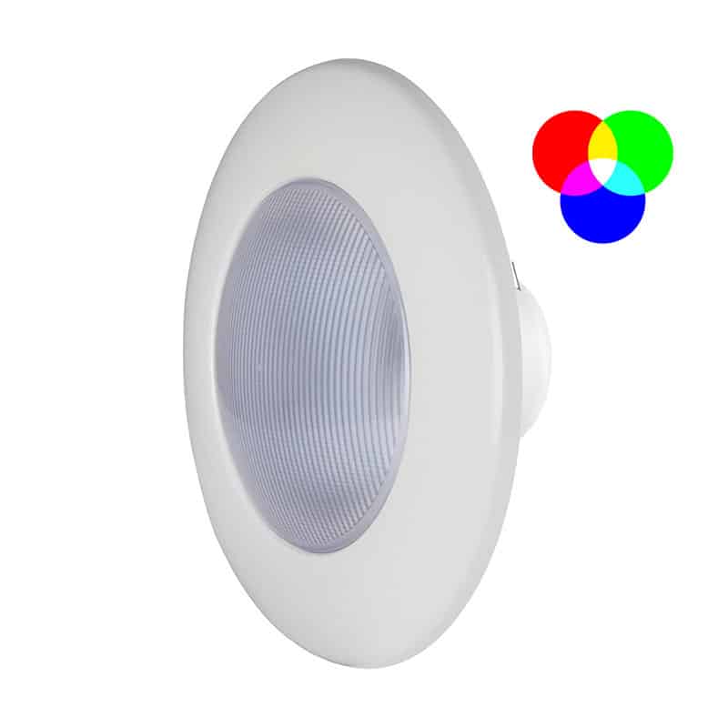 Foco LED Aquasphere RGB Montaje Superficial Fácil Sin Nicho Iluminación ...