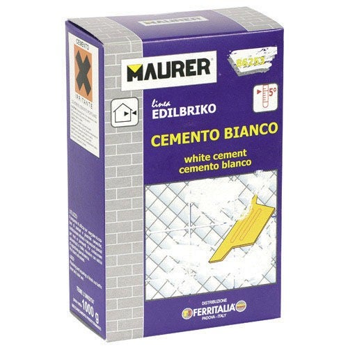 Ciment blanc Edil Maurer (boà Â®te 5 kg) | Leroy Merlin