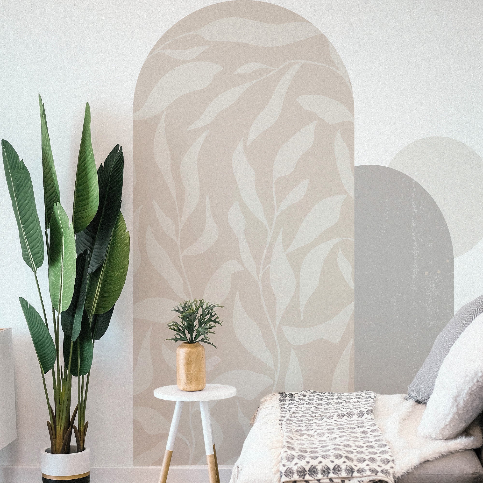 PAPIER PEINT EN VINYLE ARQUÉ, TEXTURÉ, AUTOCOLLANT ET ENCRES GREENGUARD ...