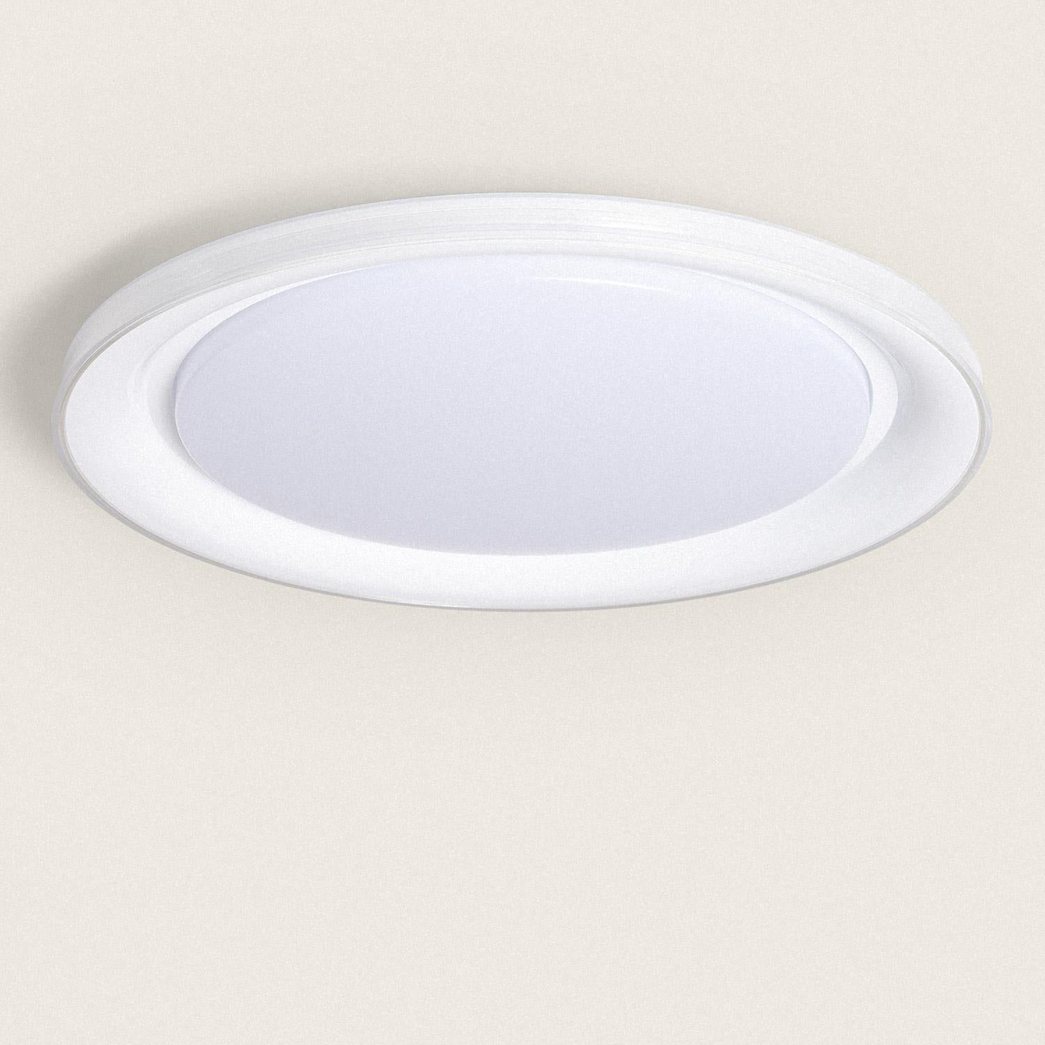 Ledkia - Plafón LED 24W Circular Metal Karry Ø500 mm CCT Seleccionable ...