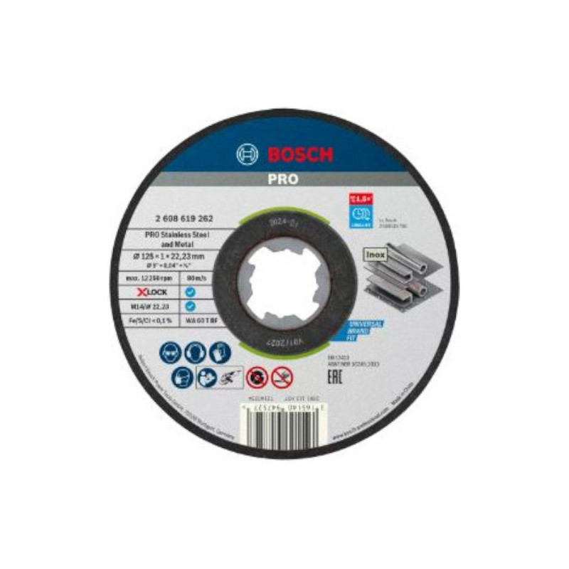 25 confezione X-Lock Standard per Inox, T41, 125x 1.6mm VPE: 25 | Leroy ...
