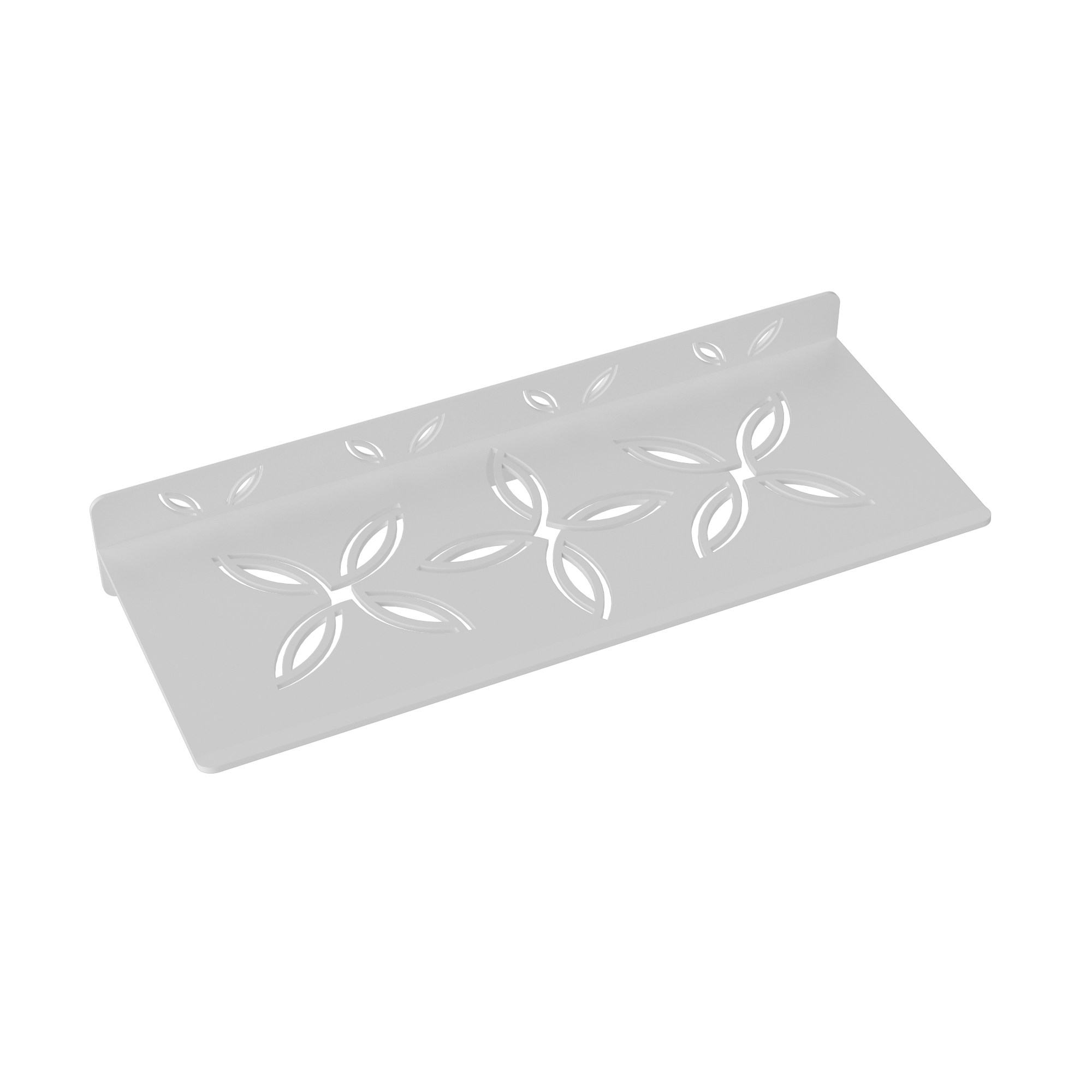 Estante de pared para ducha Floral - Blanco | Leroy Merlin