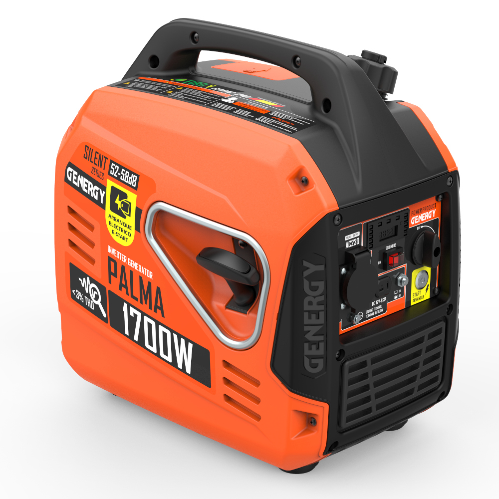 Groupe électrogéne inverter silenciux GENERGY PALMA 1700W - démarrage ...