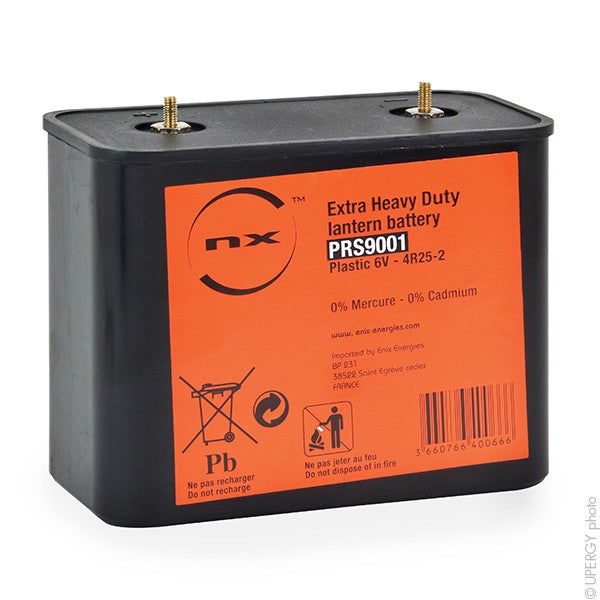 NX - Pile saline 4R25-2 plastique NX 6V 18.3Ah | Leroy Merlin