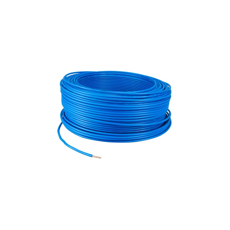 Cable Monoconductor Rigide 2.5mm2 Monobrin - Bobina azul 100m | Leroy ...