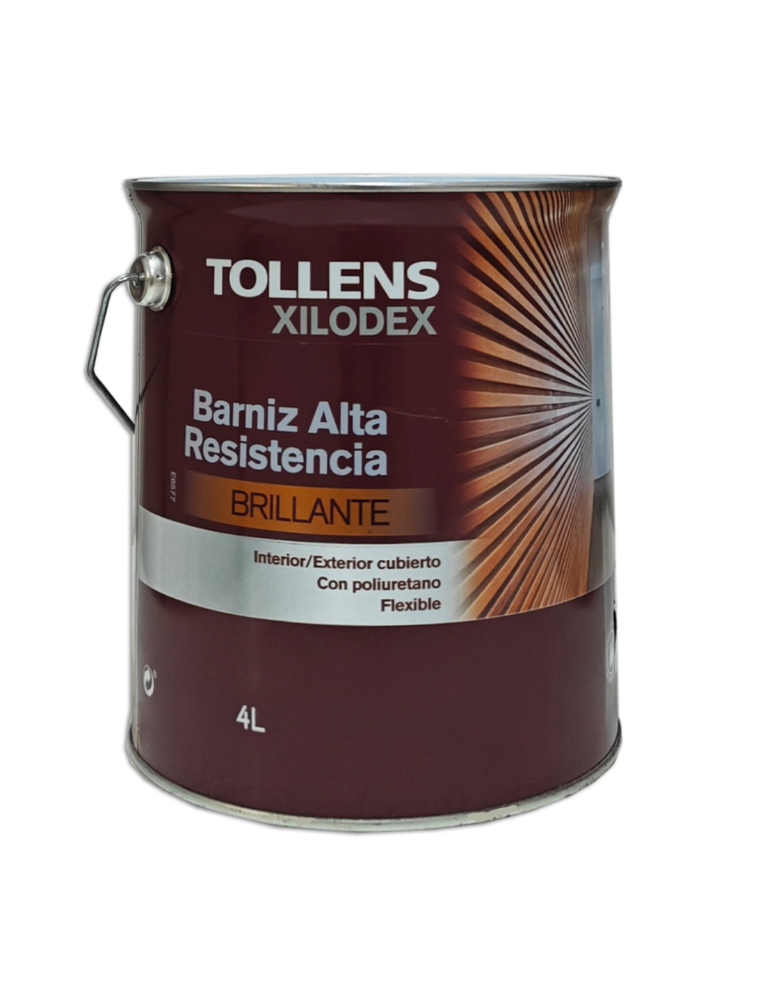 Barniz Alta Resistencia Brillante Interior 4 Lt (Nogal de Canadá 505 ...