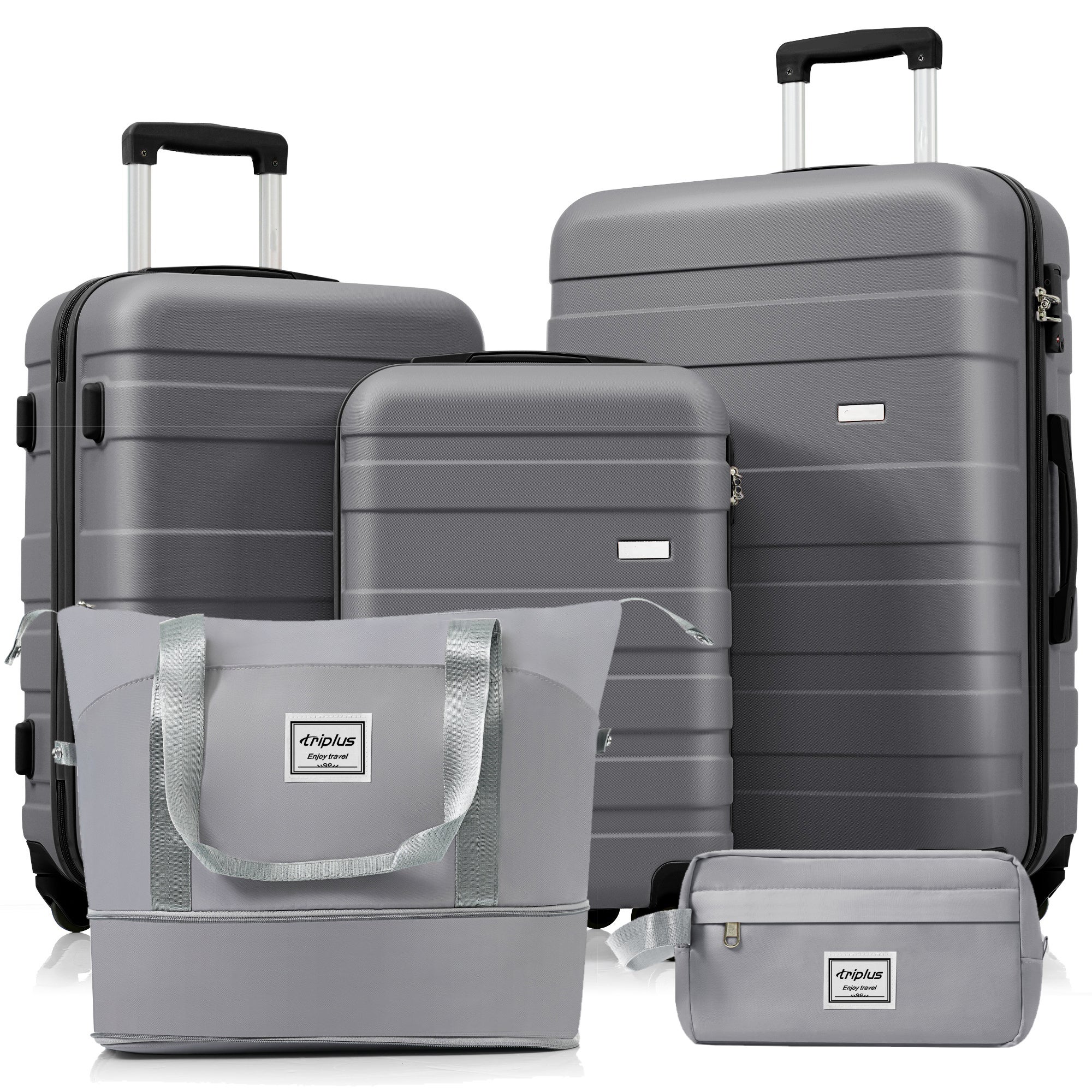 Ensemble de bagages, ensemble ML-XL, valise rigide en ABS, ensemble de ...
