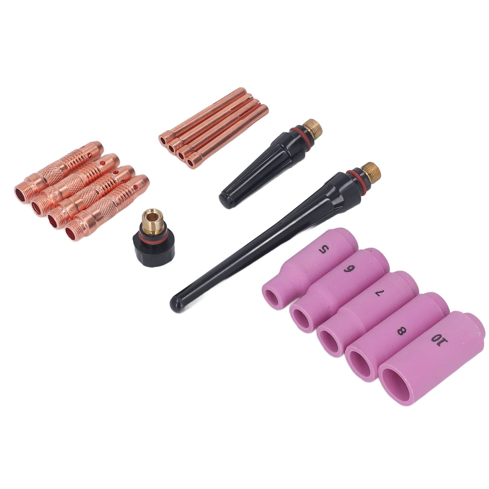 Kit d'accessoires pour torche de soudage TIG 16 pièces Consommables pour torche de découpe ...