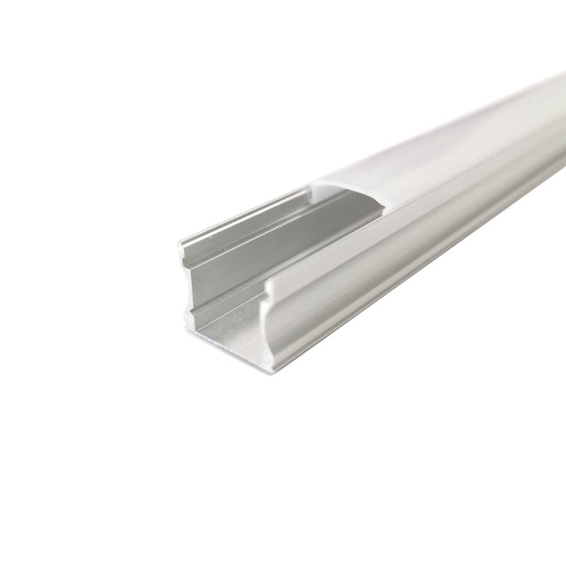 Perfil de aluminio de 2m para cubierta opaca LED Ribbon - SILAMP ...