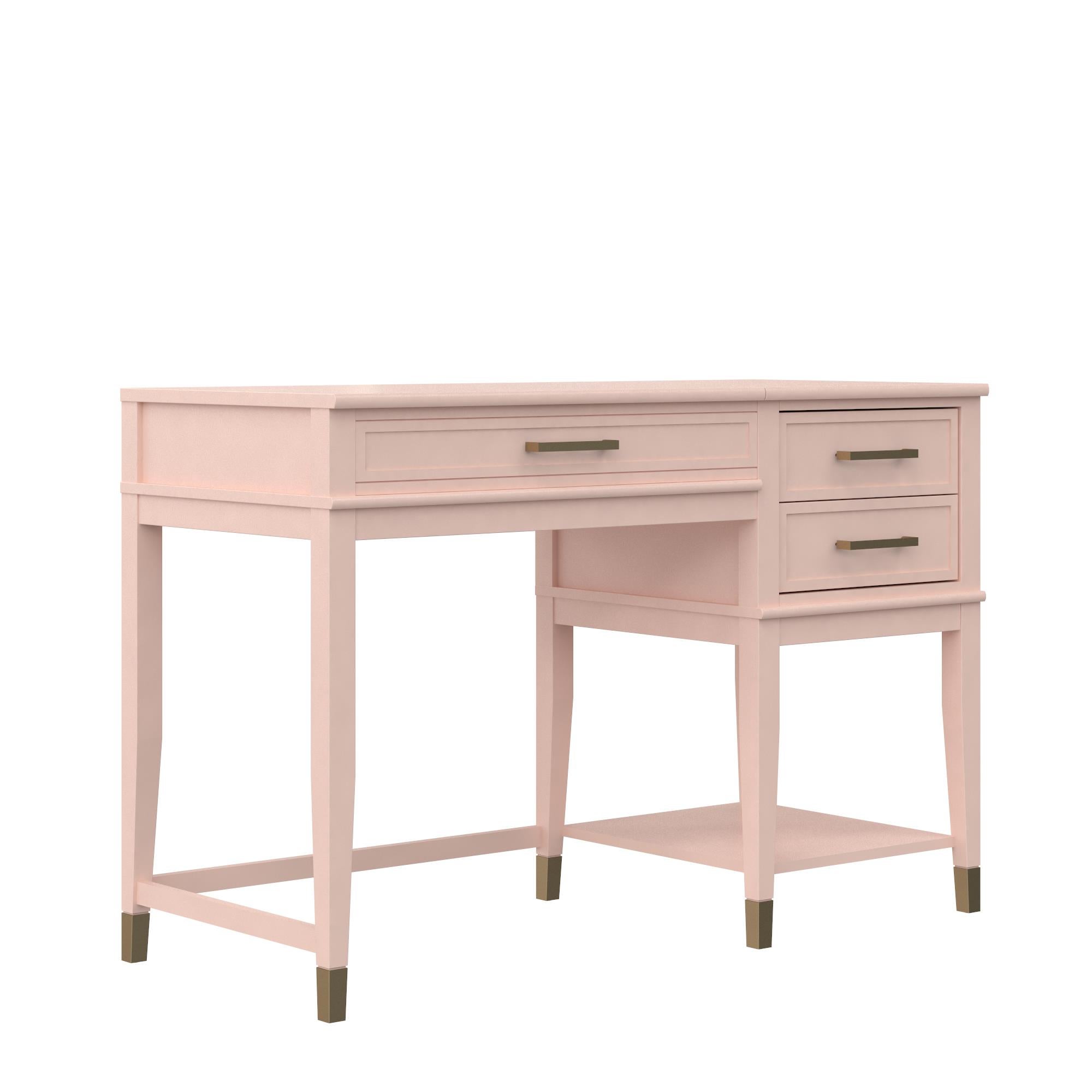 Westerleigh | Bureau avec Lifttop en MDF Rose | Leroy Merlin