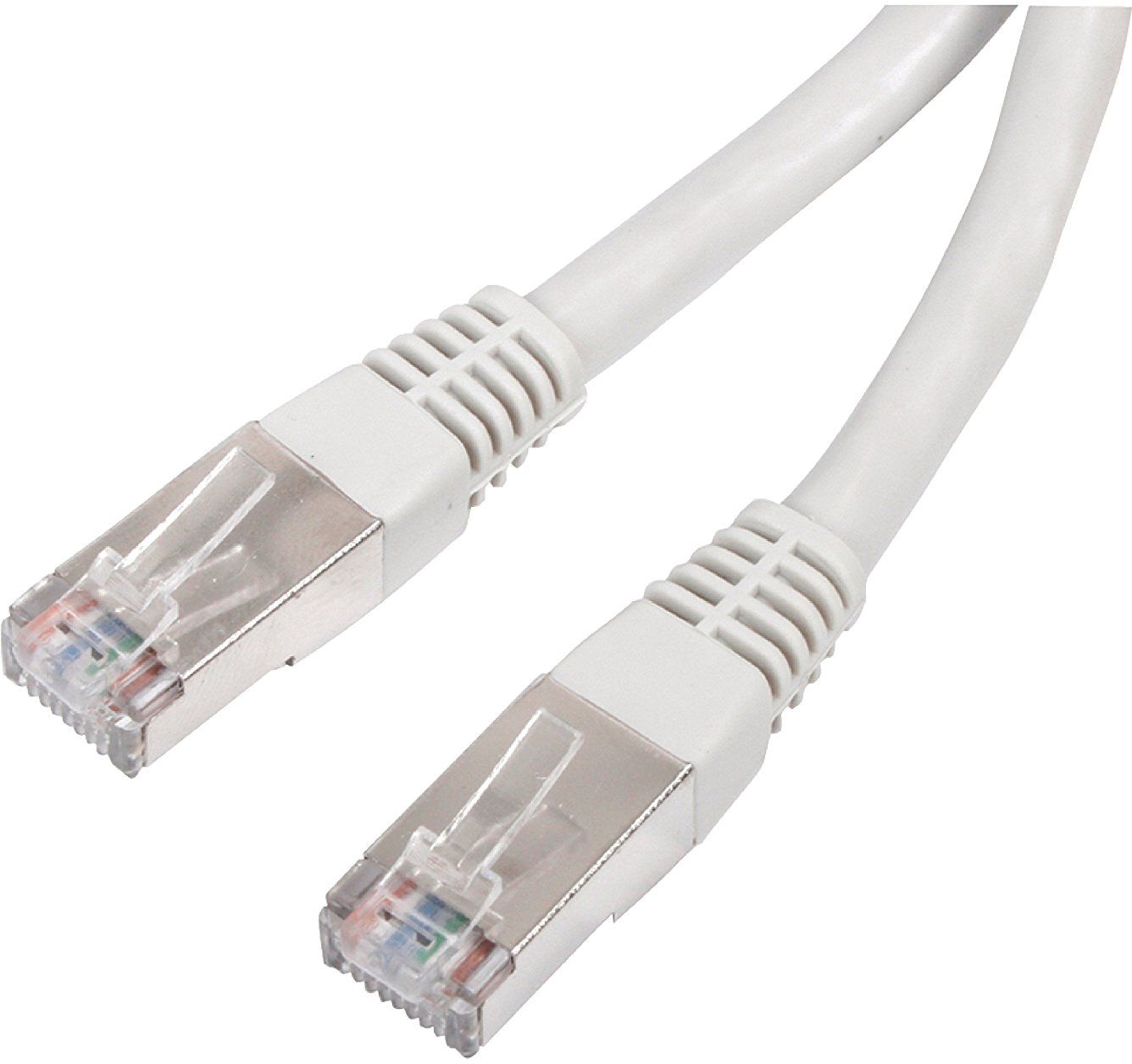 Câble/cordon Réseau Rj45 Catégorie 6 Sstp (s/ftp) Droit 15cm | Leroy Merlin