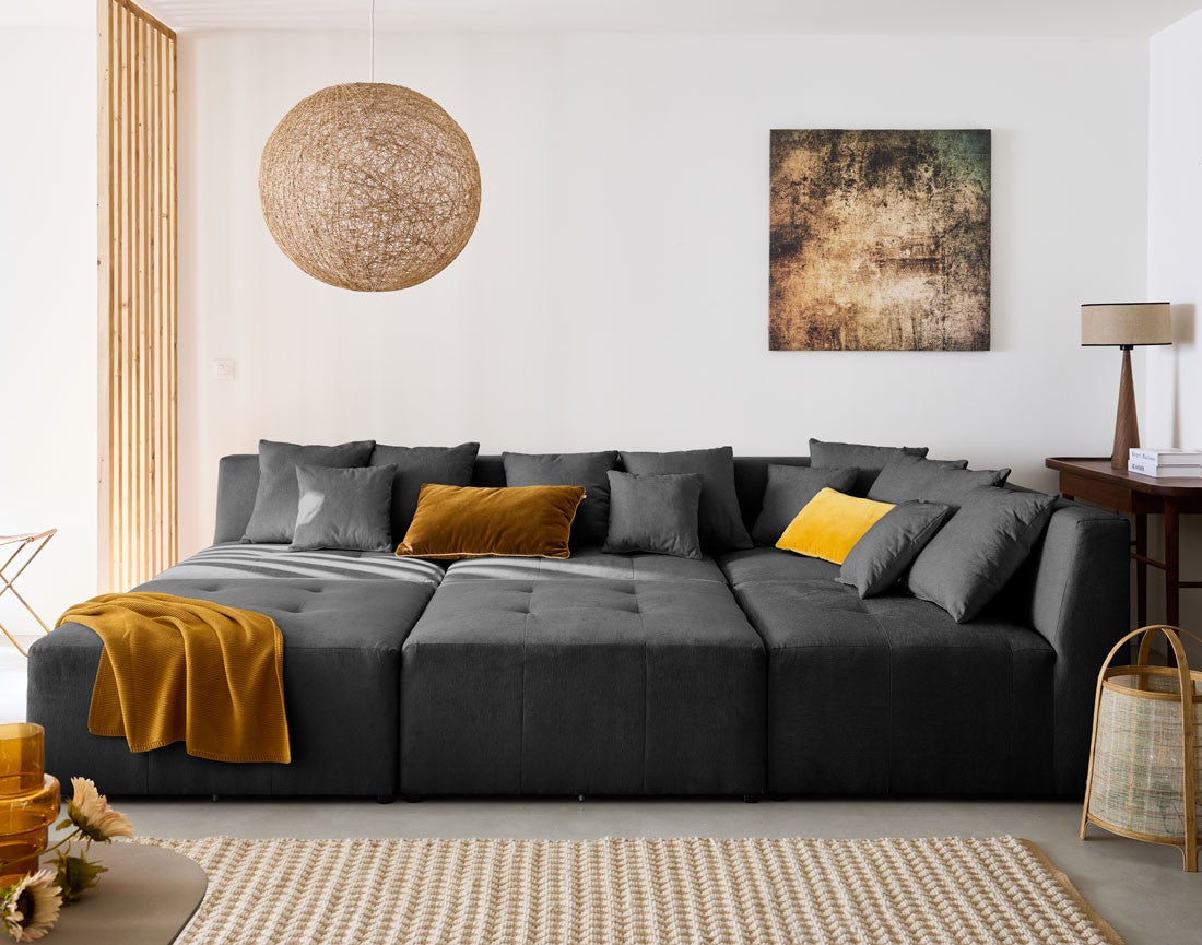 Amalfi - pouf modulable - en tissu | Leroy Merlin