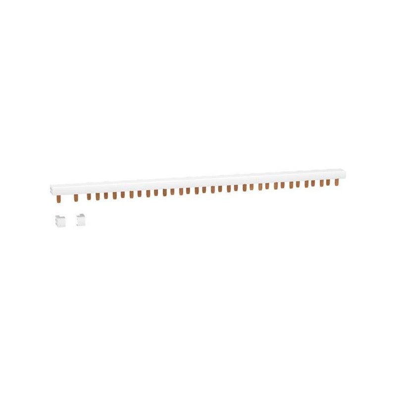 Peigne monobloc XP Resi9 - 1P+N - 63A - 36 pas - Cache dents de 5 ...