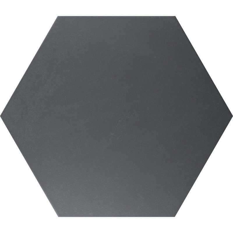 Carrelage sol / mur hexagonal noir mate 26,23 cm ALCHIMIA NERO | Leroy ...