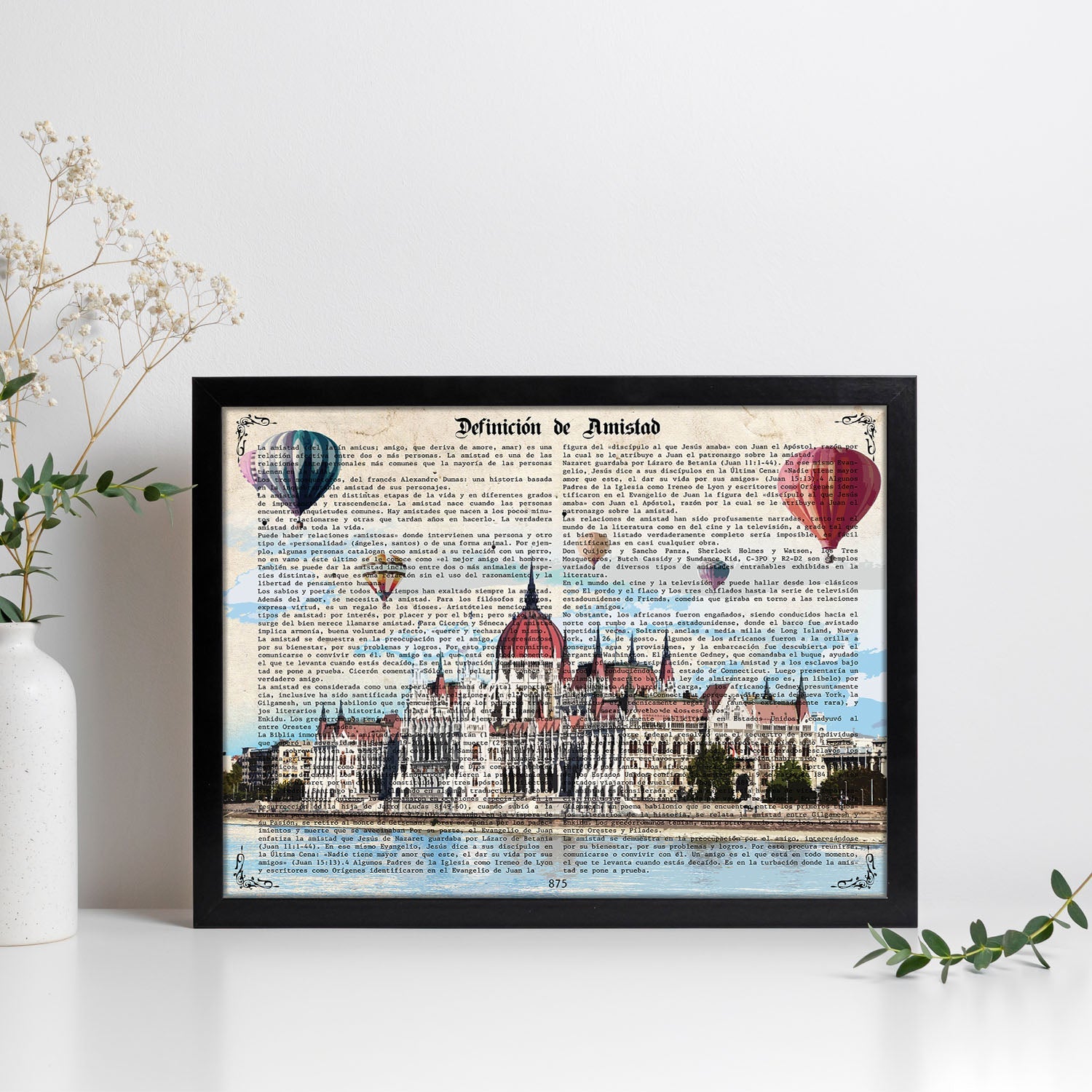 Affiche De Budapest (hongrie). Plaques Et Illustrations De Villes Du ...