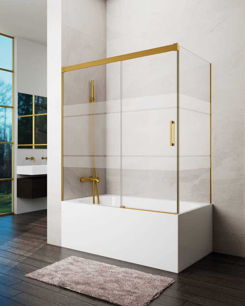 Mamp Basic Bañera Lat75+Frontal Corredera Serigrafiado Oro 165 | Leroy ...